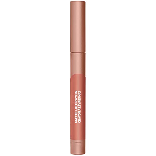 L'Oreal Paris Infallible Matte Lip Crayon, Smooth Caramel (Packaging May Vary)