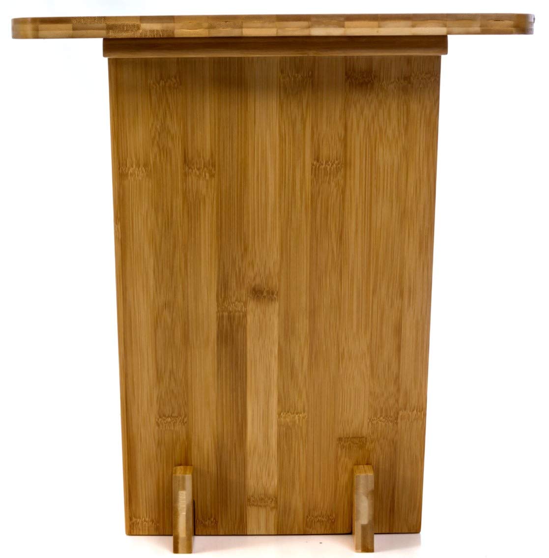 Vinyl Records Holder Turntable Stand - Record Player Display and Lp Album Storage Rack Organizer. Space Saving Solution for Your Collection
