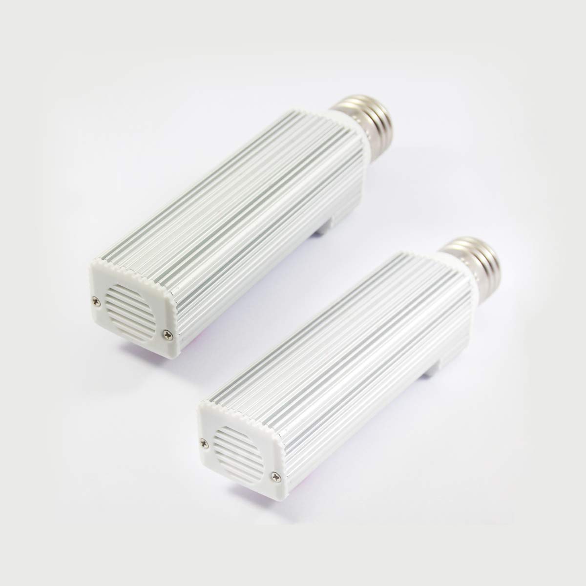 Necgemlex LED Plant Grow Bulbs for Grow Light for Indoor Plants, Sun Light, 44 LEDs of 17W (50W Fluorescent Bulbs Equivalent), 2 Pack