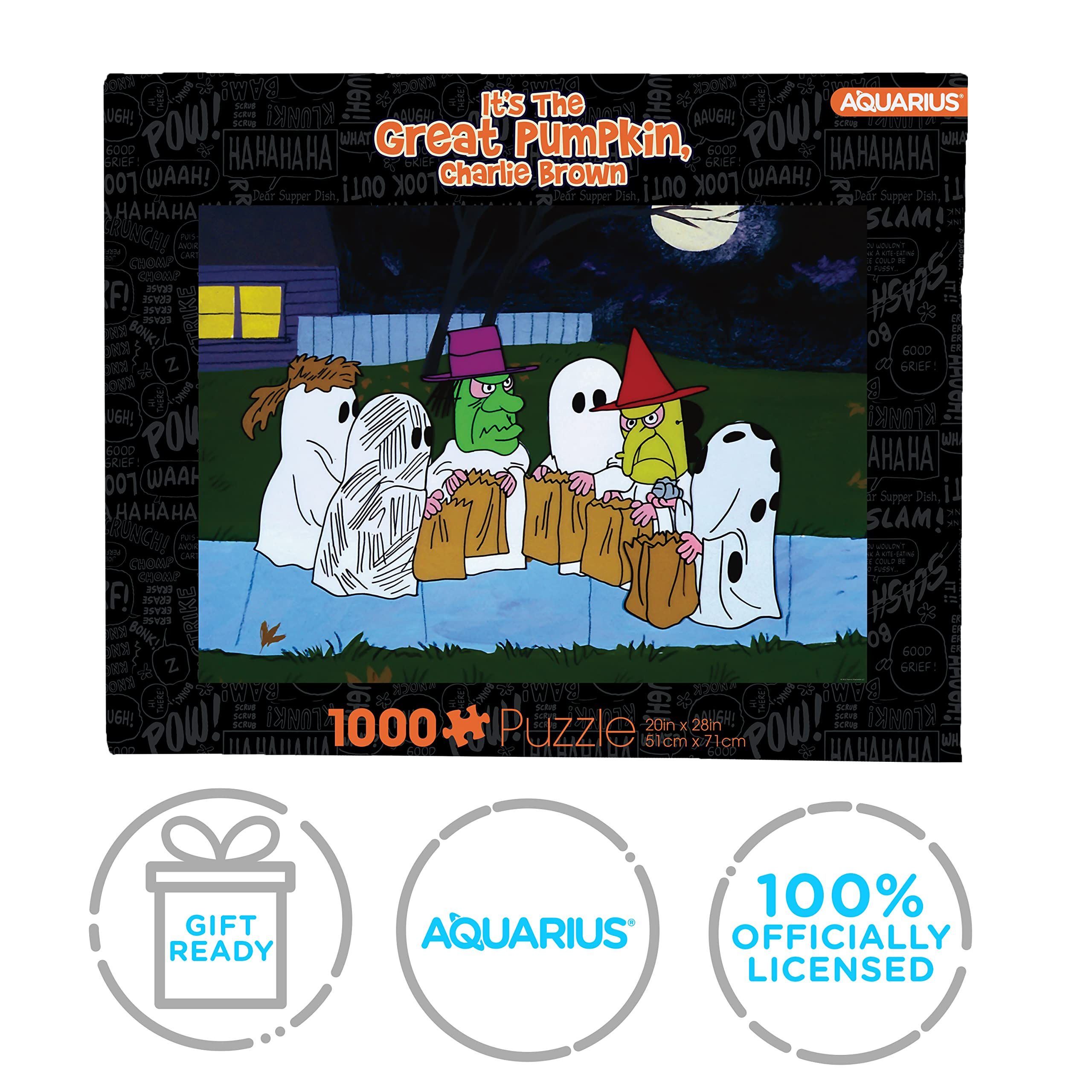AQUARIUS - Peanuts Trick Or Treat 1000 Piece Jigsaw Puzzle