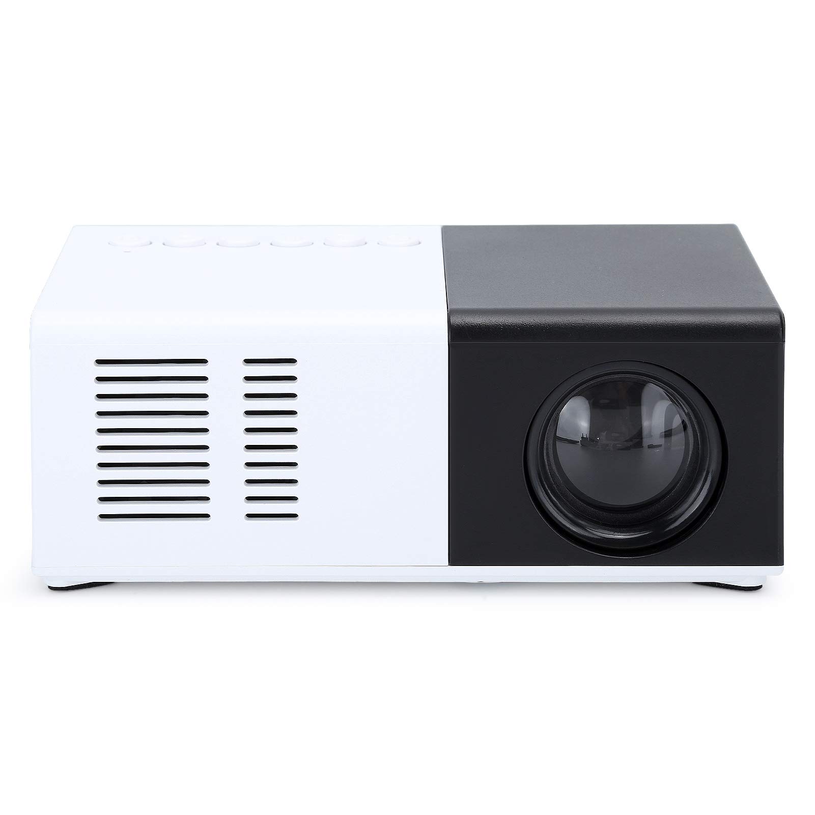 Mini Projector, 1080P LED Portable Video Projectors Support AV/USB/TF Card with Tripod Multimedia Projector for Home Entertainment and Home Cinema, 100β240V.(US)