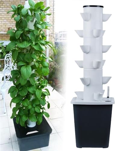 Hydroponic Growing System, DIY Indoor Herb Garden Kit with Automatic Watering Pump, Timer, Adapter and Net Pots, Ideal for Growing Fresh Fruits and Vegetables at Home(Color:30holes,Size:)