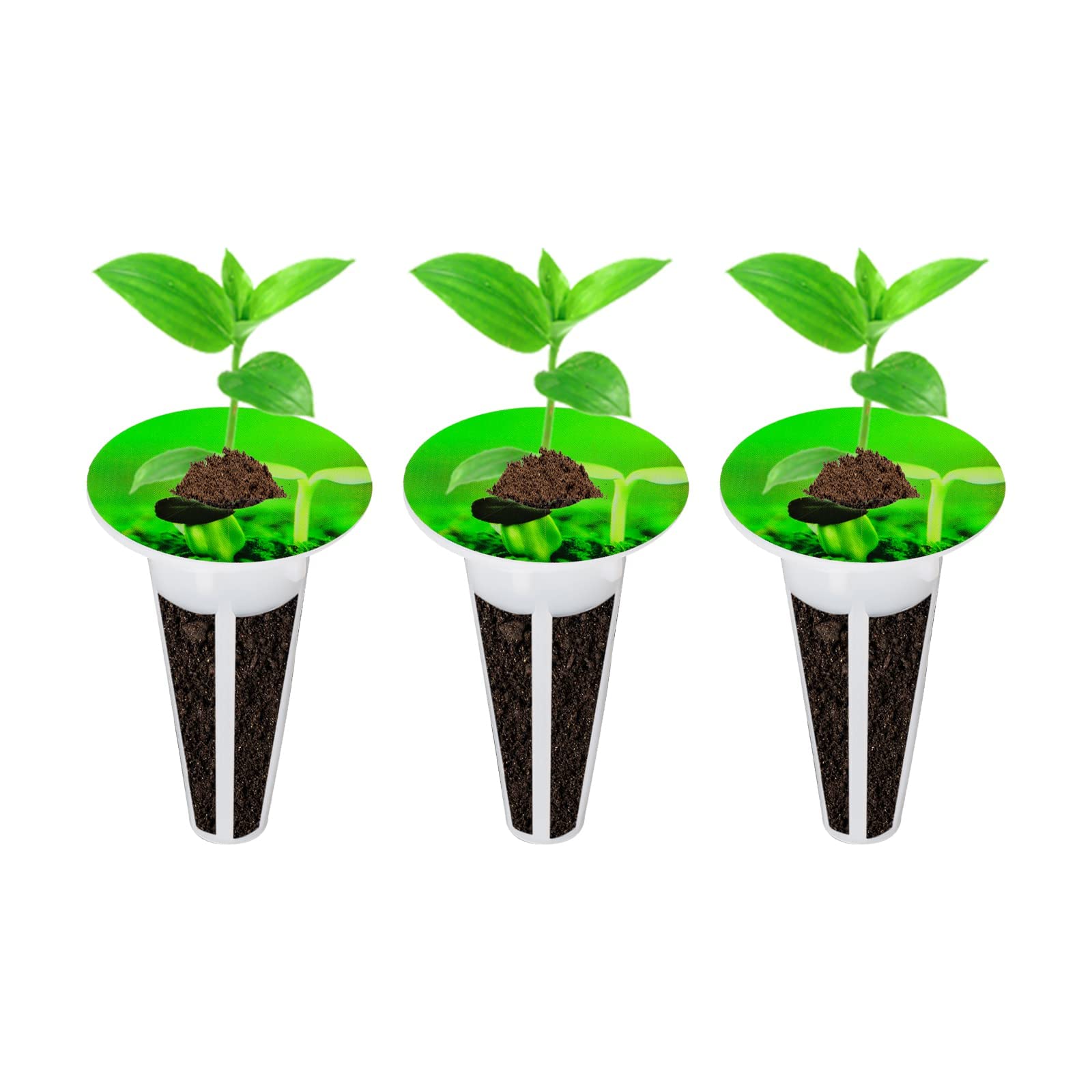 120 PCS Plant Grow Stickers, Grow Baskets Labels, Hydroponic Plant Label for Seedlings Garden Pods Plant Labels for Labeling Plants and Understanding Plant Growth