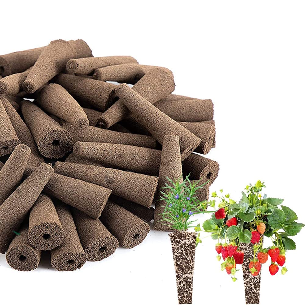 12 Pcs Replacement Grow Sponges Seed Starter Sponges Hydroponic Refill Sponges Seed Pods Root Growth Sponges for Garden System