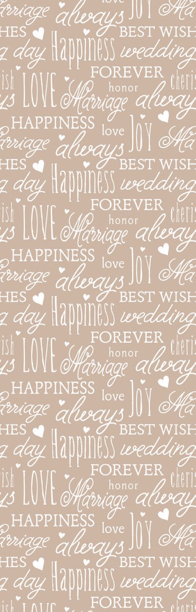 Pack of 3 Rolls of Wedding Wrapping Paper 3 Different Gift Wrap 8ft x 30in Rolls Included Bridal Shower & Wedding Designs