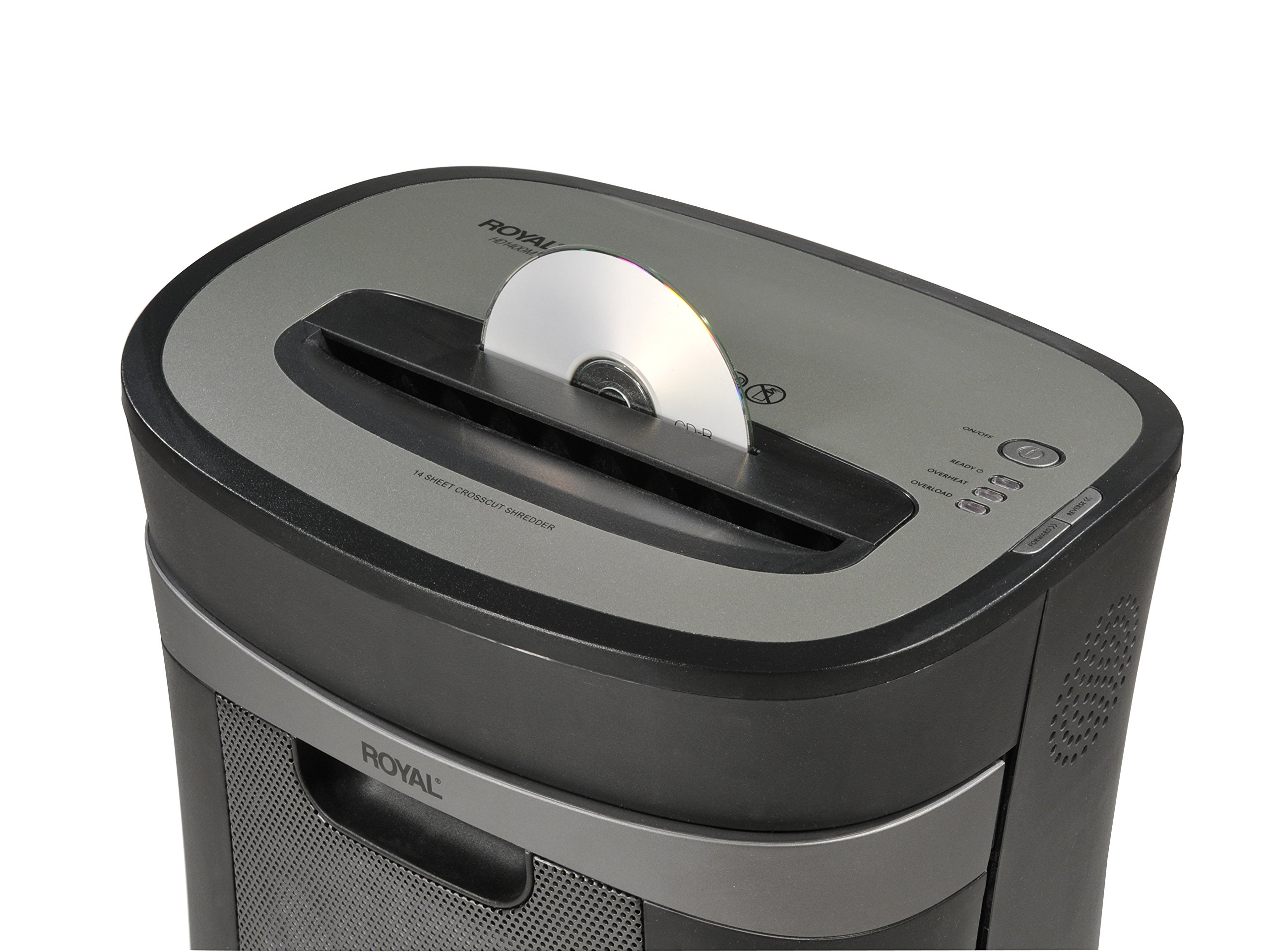 Royal HD1400MX 14-Sheet 60-Minute Run-Time Cross-Cut Shredder, Bronze