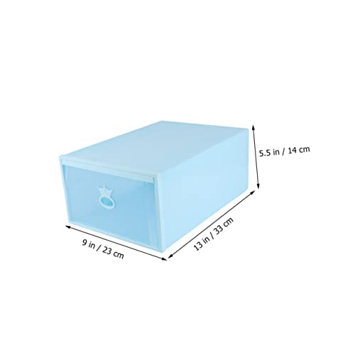 VALICLUD shoe storage box plastic shoe organizer shoe bins shoes display shoe Storage Cubes shoe rack for closet shoes drawer plastic shoe containers shoe organizers Storage rack porch