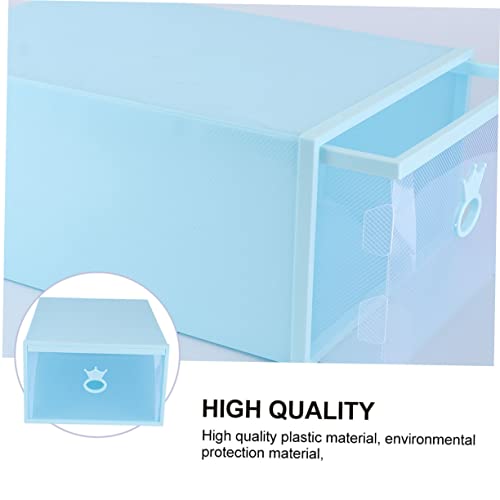 VALICLUD shoe storage box plastic shoe organizer shoe bins shoes display shoe Storage Cubes shoe rack for closet shoes drawer plastic shoe containers shoe organizers Storage rack porch