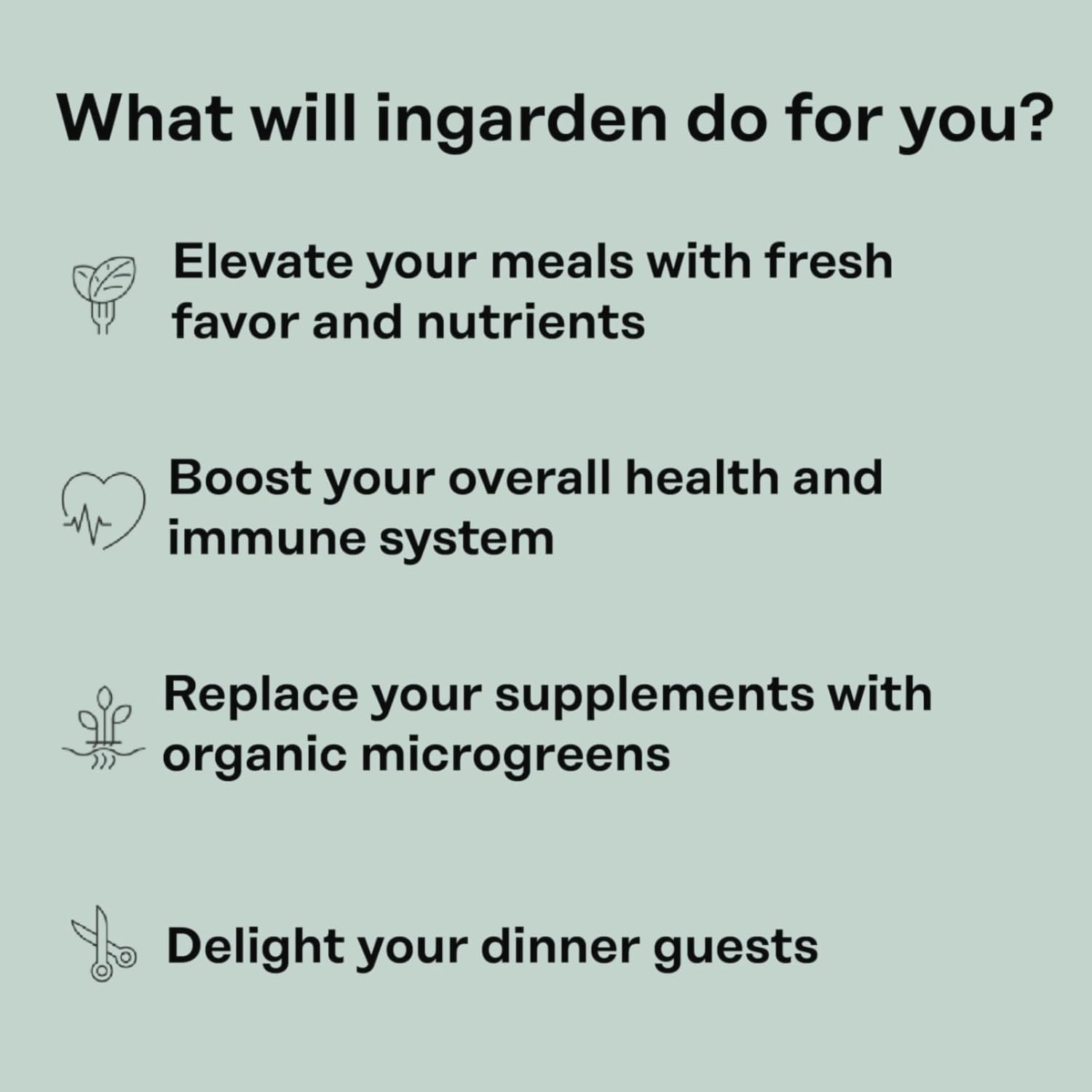 ingarden Microgreens Growing Kit - Organic Superfood Sprouting Seed Pads (3) | Auto 4-Stage LED Grow Lights & Hydroponic Watering System | Chic Steel Frame & Ceramic Bowl, Plastic-Free [Rose]