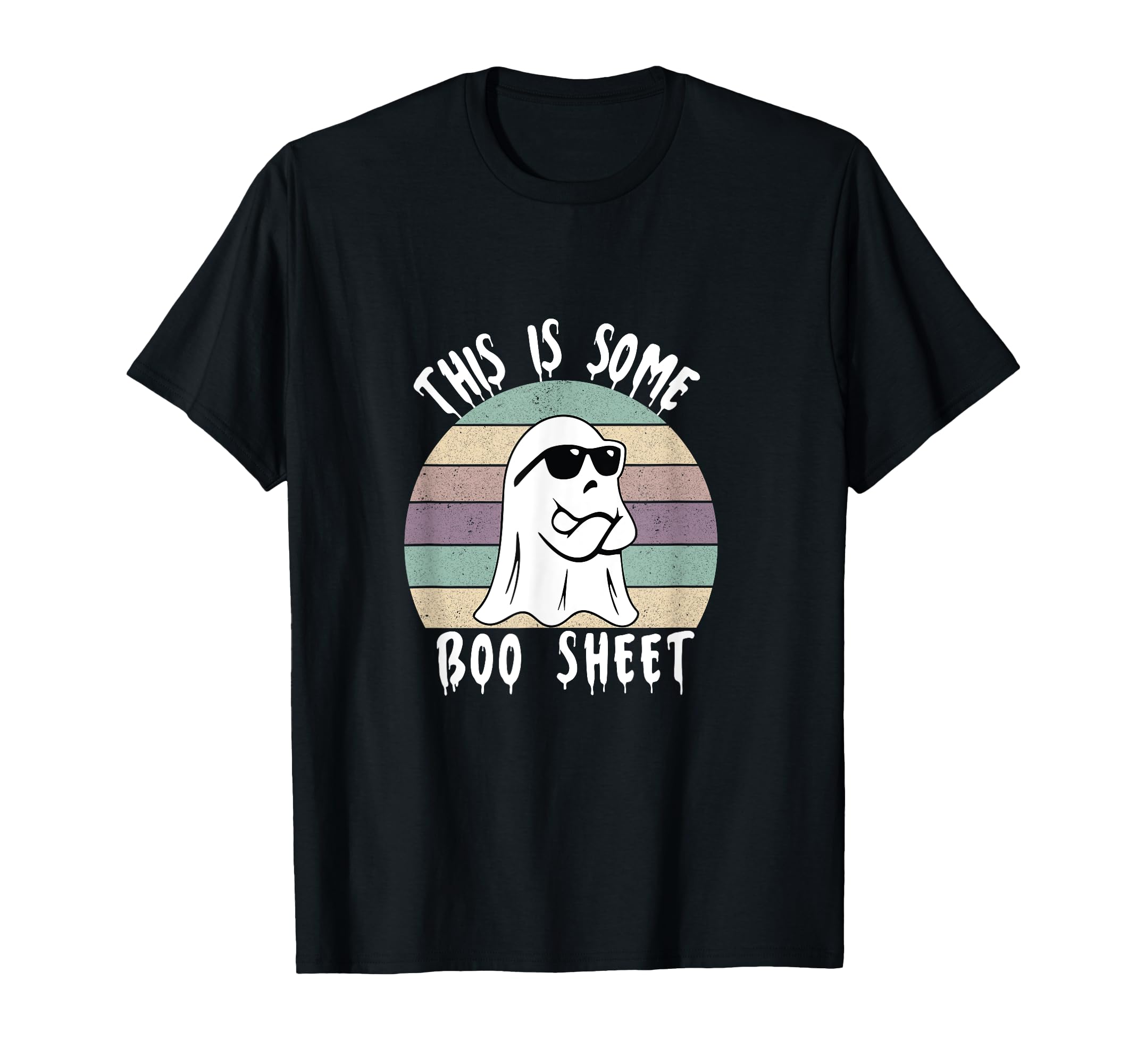 This Is Some Boo Sheet Halloween Ghost Funny Design T-Shirt