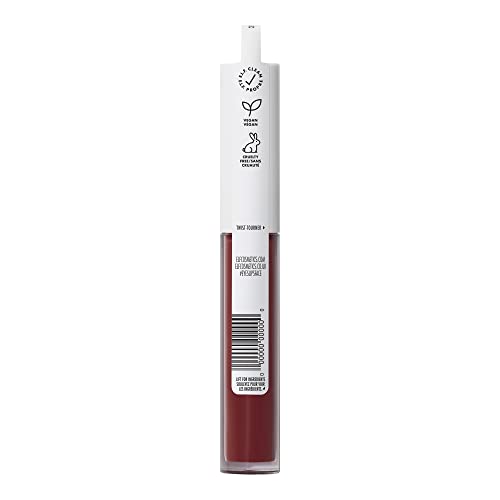 e.l.f. Lip Lacquer, Nourishing, Non-Sticky Ultra-Shine Lip Gloss With Sheer Color, Infused With Vitamins A & E, Vegan & Cruelty-Free, Black Cherry