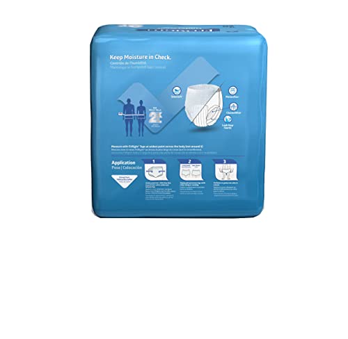 FitRight Adult Incontinence Underwear, Heavy Absorbency, XX-Large, 68-80 (80 Count)