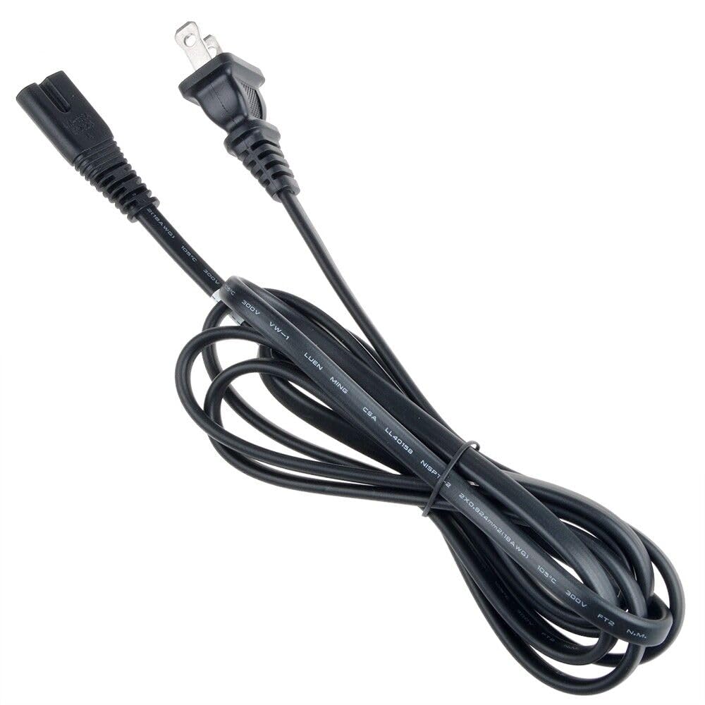 Xzrucst AC in Power Cord Outlet Socket Plug Cable Lead for Bose Solo TV Sound System Model Number 410376 Set top Box soundbar Sound bar