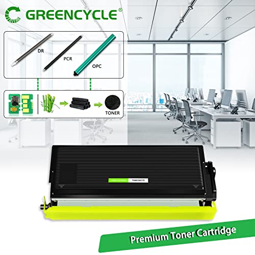 greencycle High Yield TN560 TN-560 Toner Cartridge Replacement Compatible for Brother DCP-8020 MFC-8420 MFC-8820DN HL-1650 HL-1650N HL-1850 HL-1870N HL-5050 HL-5070N Printers (Black, 1 Pack)