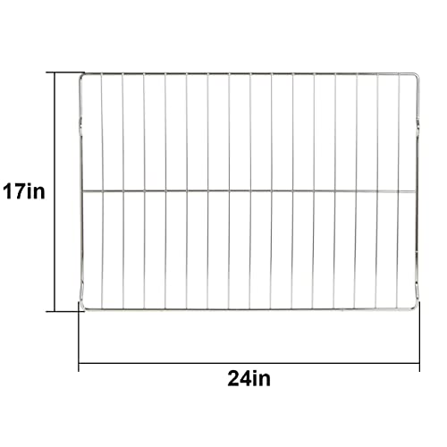 WB48T10063 Oven Rack for Range Compatible With GE, General Electric,Hotpoint Oven AP4538468, PS2577619,24" x 17"