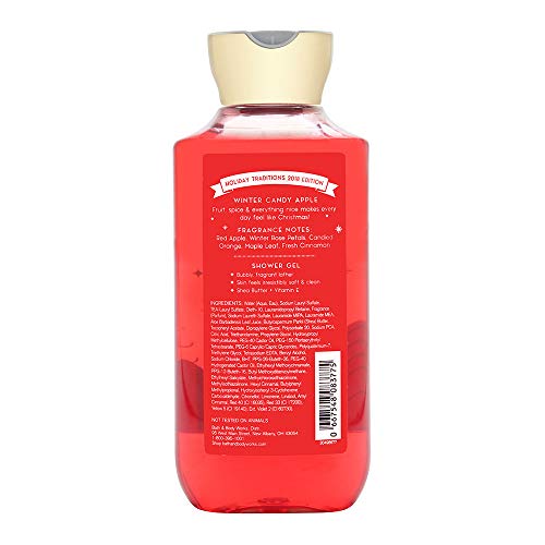 Bath & Body Works Winter Candy Apple Shower Gel, 10 Ounce