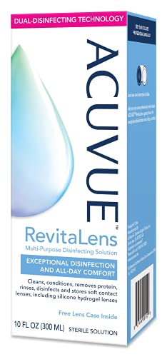 ACUVUE® RevitaLens Multi-Purpose Disinfecting Solution, 10 oz. (Pack of 4)