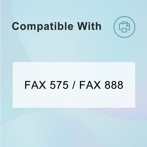 LEMERO PC501 Compatible with Brother PC-501 PC 501 PPF Print Fax Cartridge for Brother Fax 575 FAX-575 Printers (4 Pack)