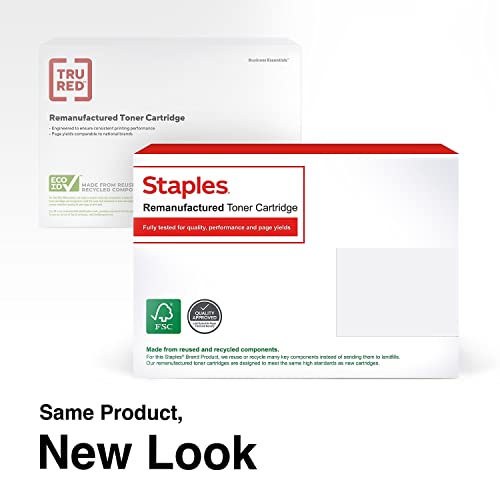 STAPLES Remanufactured Toner Cartridge Replacement for Brother Tn-620 (Black)