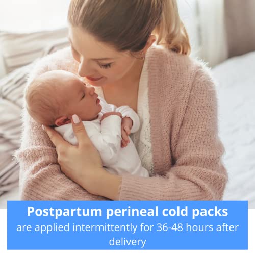 Medline Standard Perineal Cold Packs, 4.5 x 14.25, Pack Of 24, Green