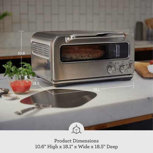 Breville Smart Oven Pizzaiolo Pizza Oven, BPZ820BSS, Brushed Stainless Steel