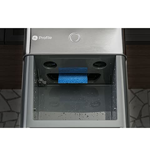 GE Profile Opal | Cleaning Supplies Kit for Opal Nugget Ice Maker | Ice Machine Cleaner Kit Includes (1) 5 oz Bottles of Cleaning Solution, (1) Cleaning Cloth