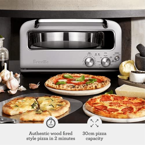 Breville Smart Oven Pizzaiolo Pizza Oven, BPZ820BSS, Brushed Stainless Steel