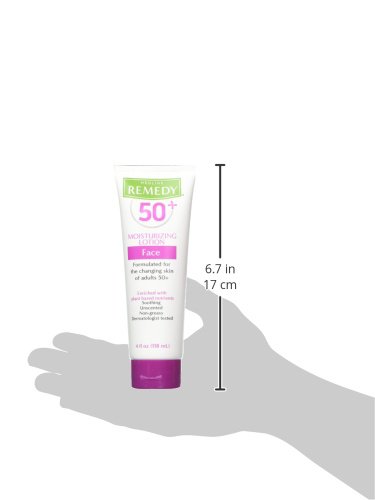 Medline Remedy 50+ Daily Moisturizing Facial Lotion, 4 oz Tube
