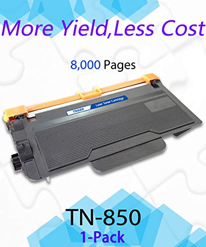 EASYPRINT Compatible TN850 TN-850 TN-820 TN820 Toner Cartridge Used for Brother DCP-L5500DN DCP-L5650DN HL-L6200DWT HL-L6250DW MFC-L5800DW MFC-L6750DW Printer (1 Black)