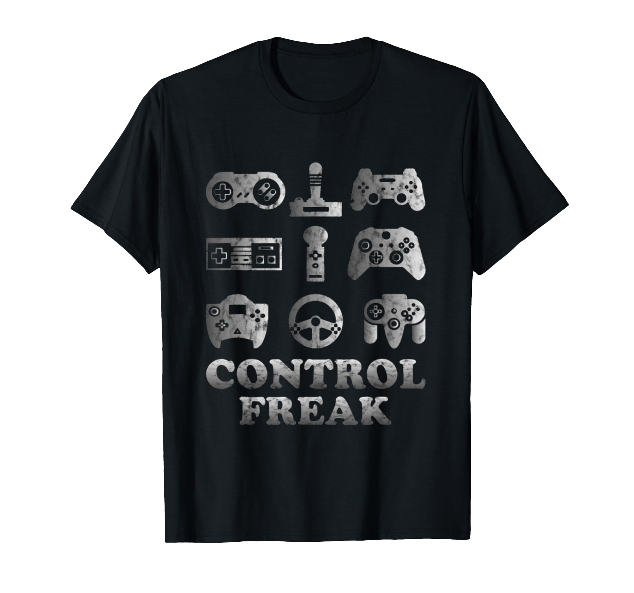 Control freak gamer, player, gamer, console, PC T-Shirt