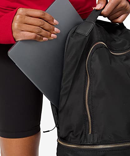 Lululemon Athletica City Adventurer Backpack 17L (Black/Gold)