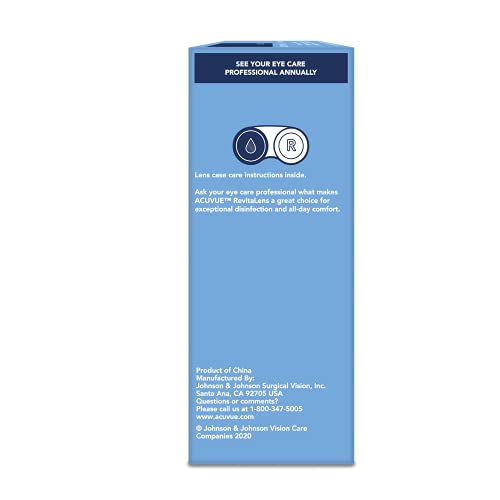 ACUVUE® RevitaLens Multi-Purpose Disinfecting Solution, 4 oz. (Pack of 4)
