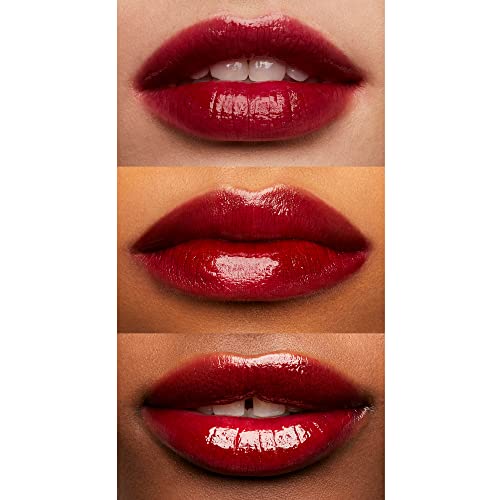 e.l.f. Cosmetics Glossy Lip Stain, Lightweight, Long-Wear Lip Stain For A Sheer Pop Of Color & Subtle Gloss Effect, Berry Queen