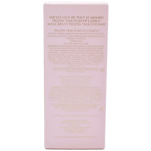 Charlotte Tilbury Pillow Talk Mascara & Eyeliner Beautifying Eye Filter Set:: Push Up Lashes Volumizing & Lengthening Mascara for Eyelashes and Pillow Talk Eyeliner
