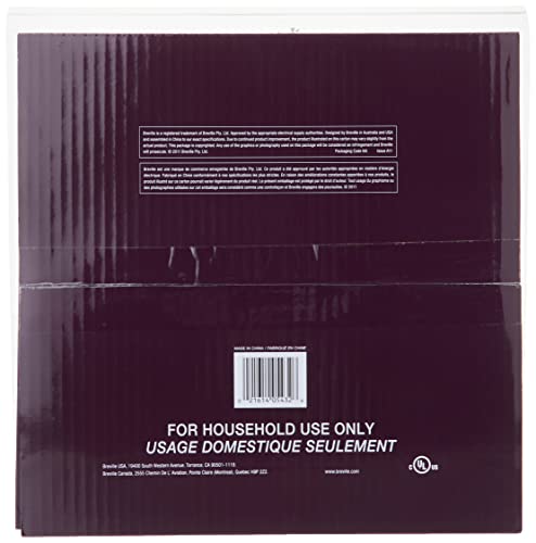 Breville BOV450PP11 11" Non-Stick Pizza Pan, Black