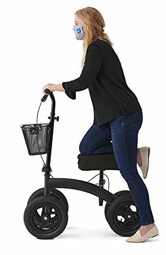 Medline All-Terrain Knee Walker, 350 lb Weight Capacity