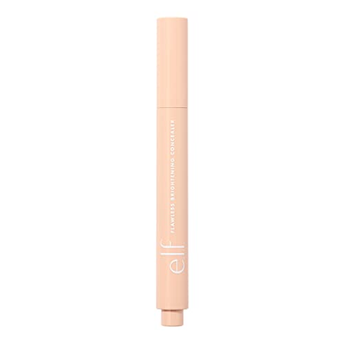 e.l.f. Flawless Brightening Concealer, Illuminating & Highlighting Face Makeup, Conceals Dark Under Eye Circles, Light 26 N, 0.07 Fl Oz