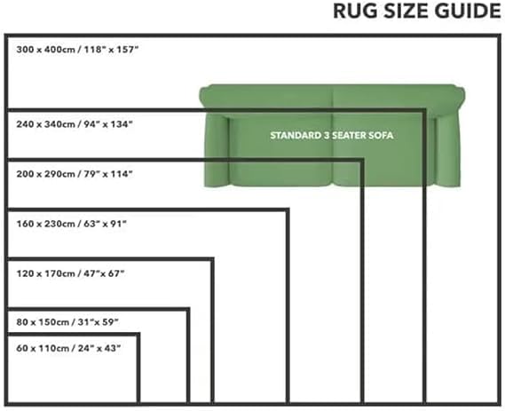 Rug World Natural Jute Wave Scalloped Rug Bohemian Rug Decor Rug Handwoven Rug Custom Rug Decorative Rug (Black-9x11 Ft)