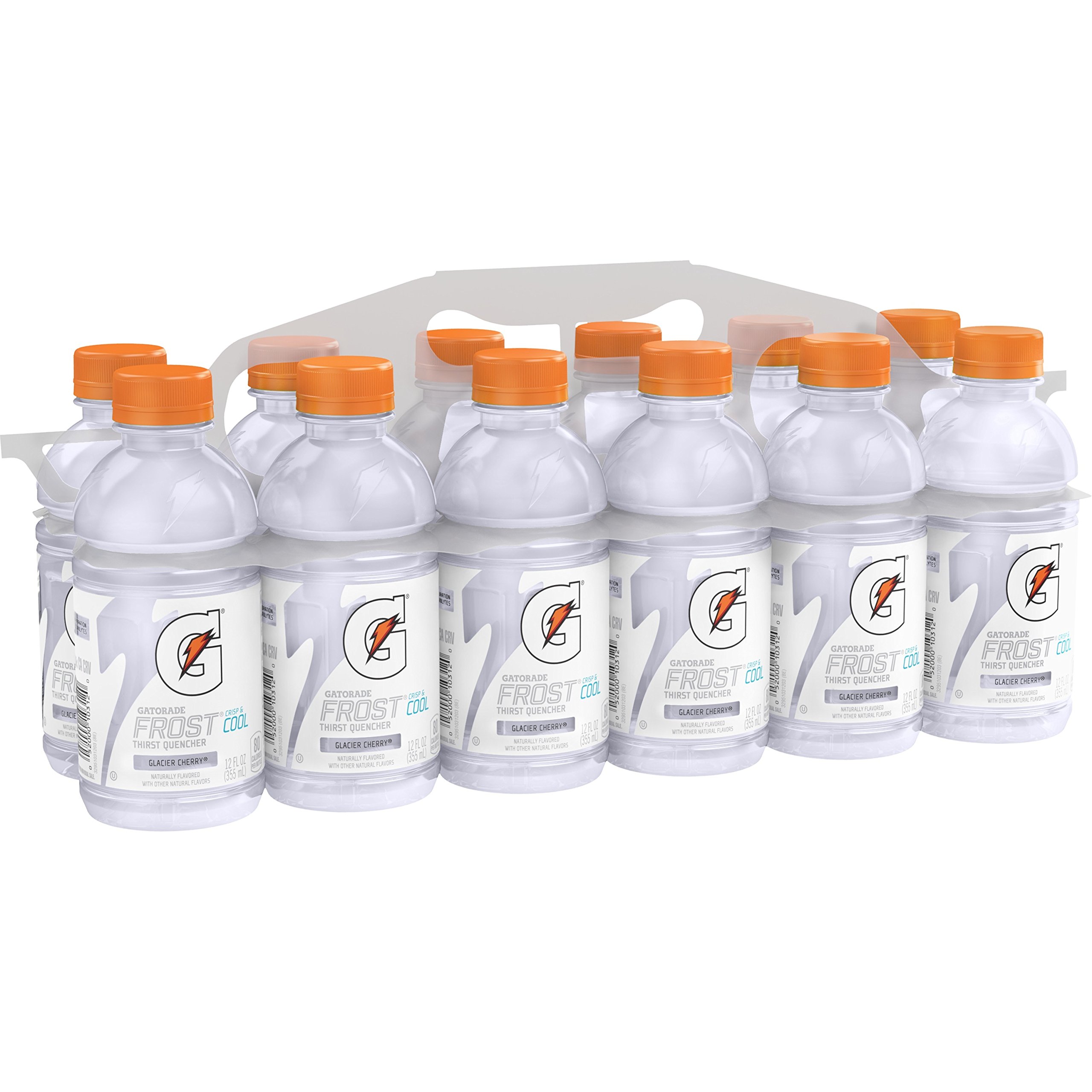 Gatorade Thirst Quencher, Glacier Cherry,12 Fl Oz (Pack of 24)