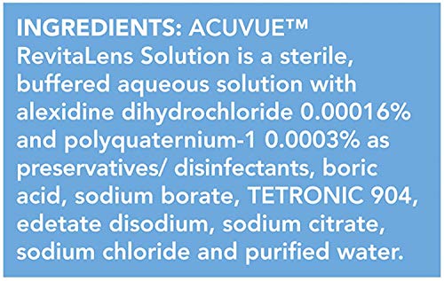 ACUVUE RevitaLens Multi-Purpose Disinfecting Solution 10 oz (Pack of 2)