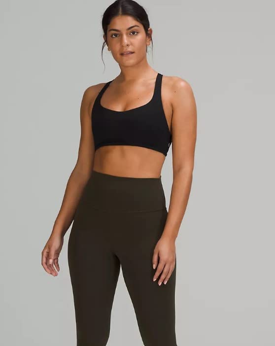 Lululemon Free to Be Wild Strappy Sports Bra Black (12)