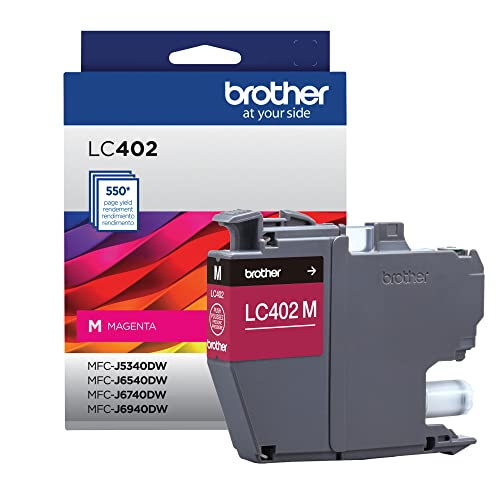 Brother Genuine LC402M Standard Yield Magenta Ink Cartridge
