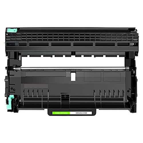 greencycle TN450 Toner Cartridge DR420 Drum Unit Set Compatible for Brother MFC-7360N DCP-7065DN IntelliFax 2840 2940 MFC-7860DW HL-2240d HL-2270dw HL-2280dw Printer (4 Toner, 1 Drum)