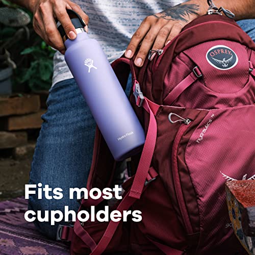 Hydro Flask 21 oz Standard Mouth with Flex Cap Stainless Steel Reusable Water Bottle Cactus - Vacuum Insulated, Dishwasher Safe, BPA-Free, Non-Toxic