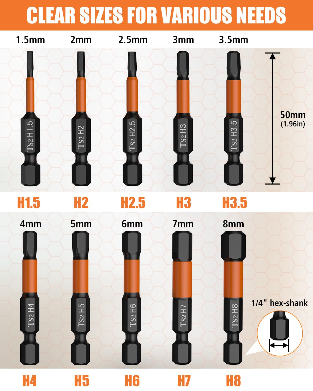 Buy Two Save More-Tools Impact Socket Adapter Set: Christmas Stocking Stuffers for Men Adults Dad and Mens Stocking Stuffers Impact Hex Head