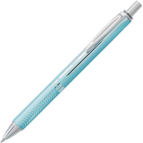 EnerGel™ Alloy RT Gel Pen, Medium Point, 0.7 mm, Turquoise Barrel, Black Ink