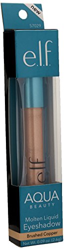 e.l.f. Aqua Beauty Molten Liquid Eyeshadow - Brushed Copper Women Eyeshadow 0.09 oz