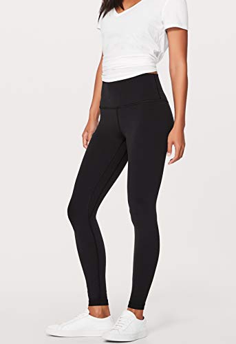 Lululemon Womens Align Pant Full Length Yoga Pants, Black, 4