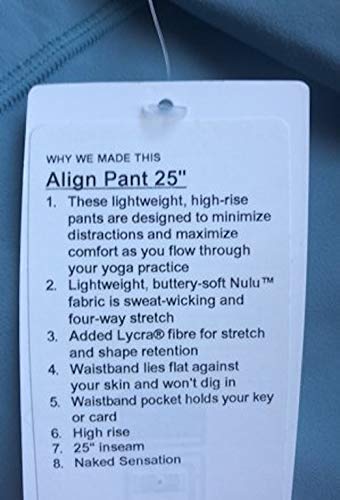 Lululemon Align Pant 25" - AQCG (Aquatic Green) (12)