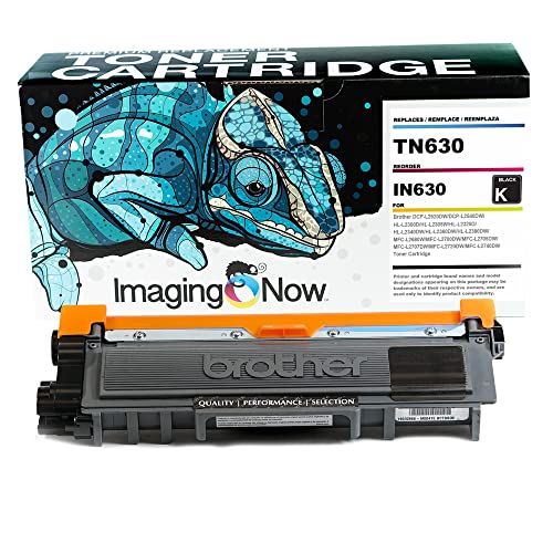 IMAGINGNOW โ Brother TN630 Genuine Standard Yield Toner Cartridge OEM Replacement - High Page Yield - Eco-Friendly โ Premium Cartridge Replacement - 3 Units